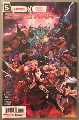 Fortnite X Marvel Zero War #5 Wolverine Spider-Man Variant A Sealed NM ...