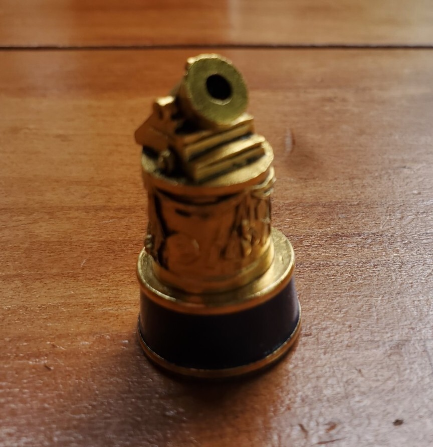 Franklin Mint Civil War Gettysburg Edition Chess Piece - Gold Plated ...
