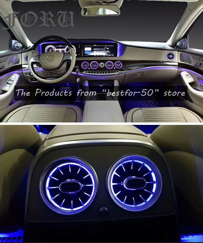 Ambient Light For Benz W222 S400L S500L S63 S65 AMG Interior Air Vent ...