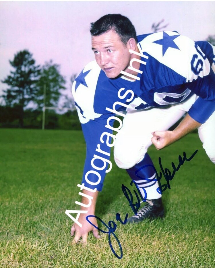 Joe Bob Isbell autographed 8x10 Dallas Cowboy In Person #3 | eBay
