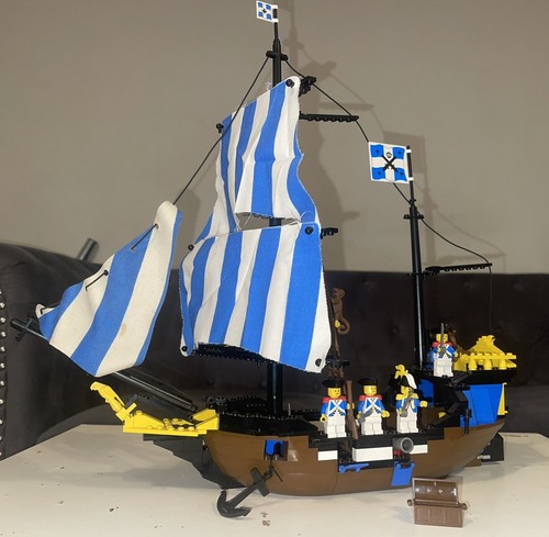 Lego vintage Caribbean Clipper Pirate Ship 6274 used No box No Manual ...