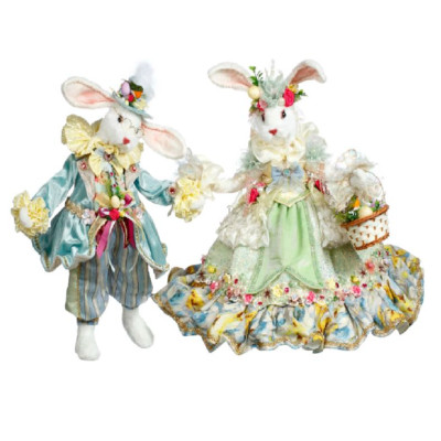 Mark Roberts 51-58132 Mr. and Mrs. Rabbit Medium 23 - 24 Inches | eBay