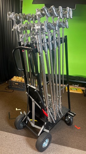 Backstage Equipment C-Stand Cart + 10 Norm’s 40″ C-Stands — Studio Grip ...