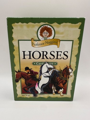 Professor Noggin’s Horses Trivia Card Game Ages 7+ 2+ Players Outset ...