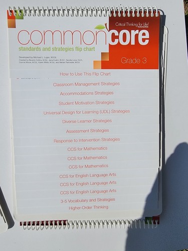 Common Core Math Standards and Strategies Flip Chart Grade 3 Mentoring ...