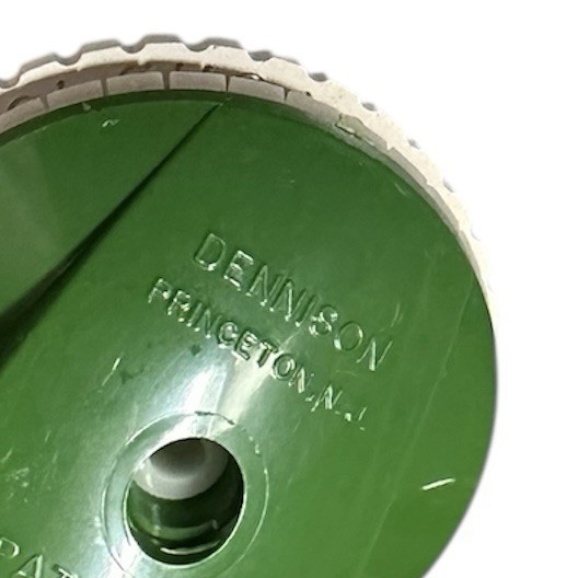 Mini Label Mate Dennison Label Maker Green 1970s 2 Vintage | eBay