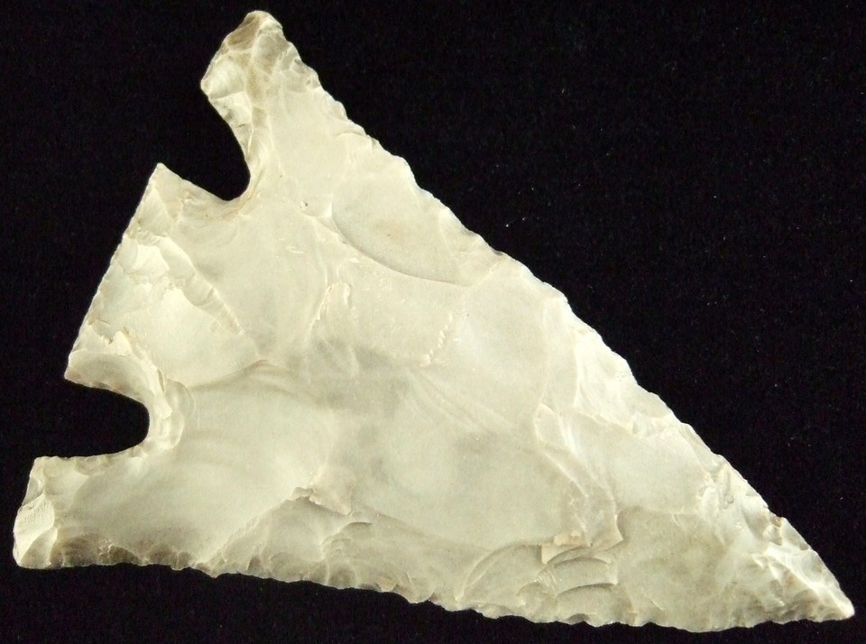 Exceptionally Fine G10 Missouri Smith Corner Notched Point with COA ...