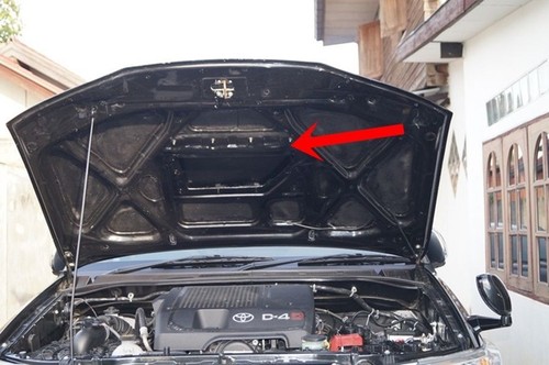 TOYOTA HILUX FORTUNER 2012-2014 SEAL HOOD AIR INTAKE 76186-0K030 | eBay ...