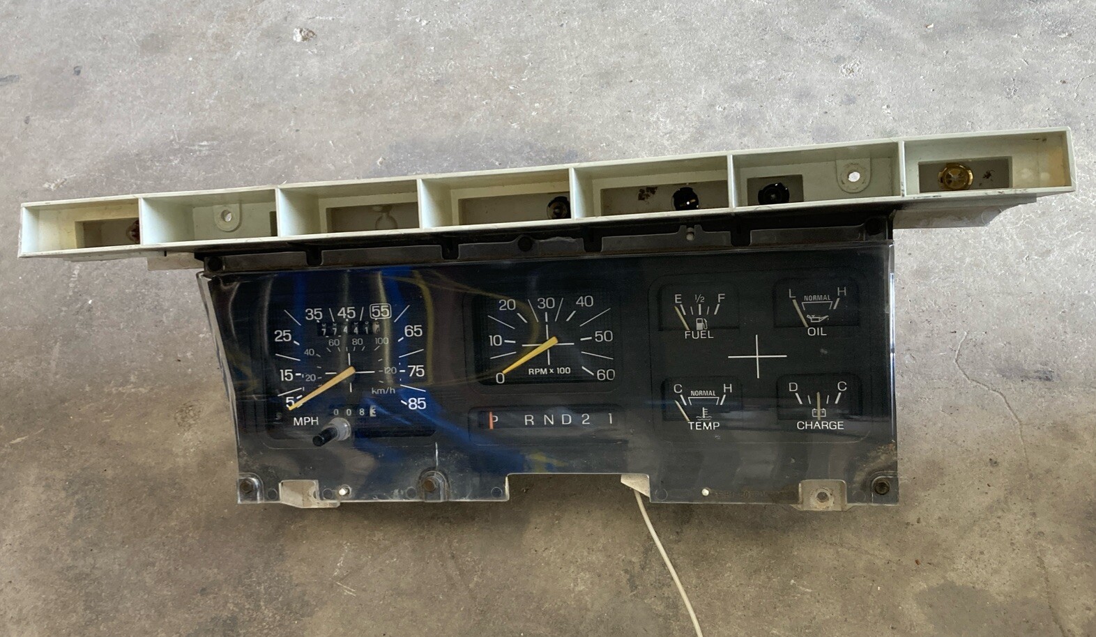 1980-1986 Ford F150 F250 F350 Bronco Tachometer Tach Gauge Instrument ...