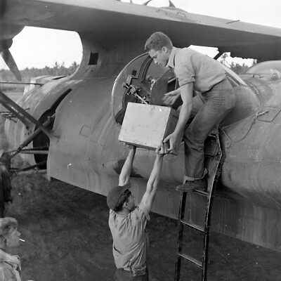 WW2 WWII Photo World War Two / US Navy PBY Catalina Black Cat ...