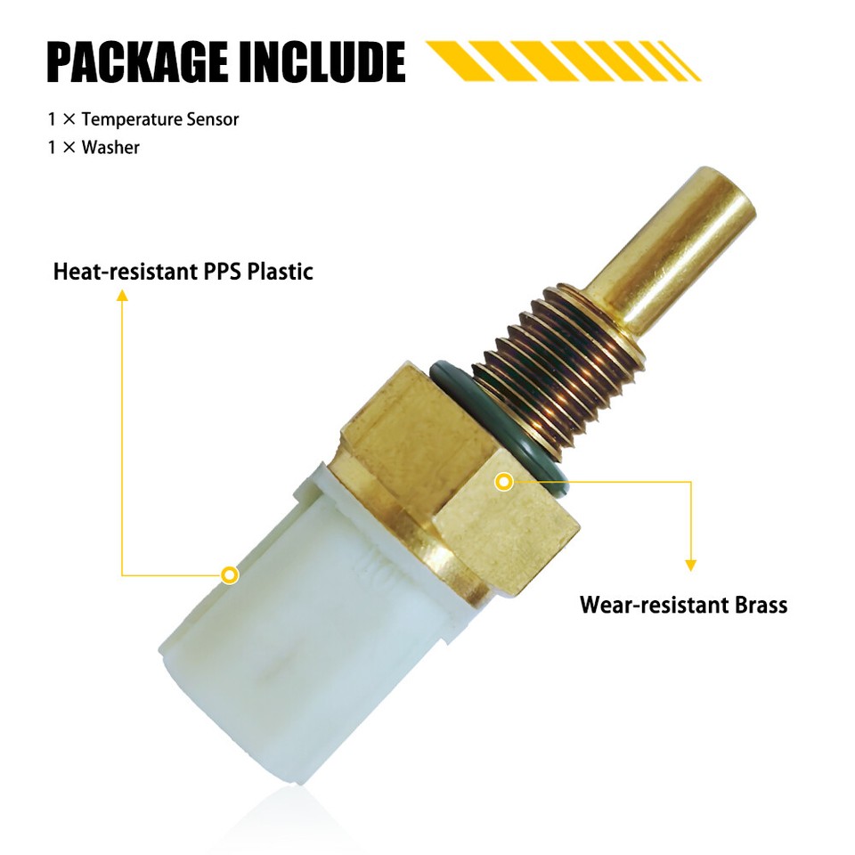 White Engine Temperature Sensor Coolant For Acura RL TL TSX MDX RSX ...