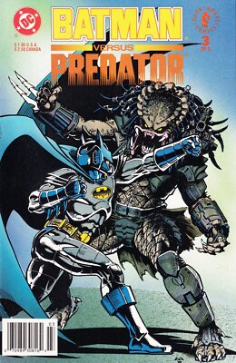 Batman Versus Predator #3 Newsstand Cover Dark Horse | eBay