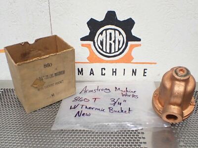 Armstrong Machine Works 860T Steam Trap 3/4"-20lbs Max. With Thermic ...