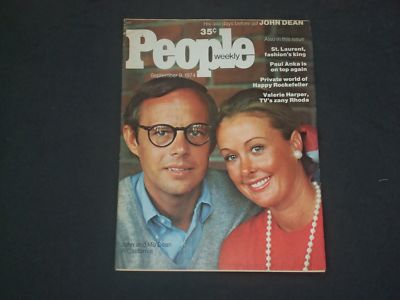 1974 SEPTEMBER 9 PEOPLE MAGAZINE - JOHN & MO DEAN - B 4707 | eBay