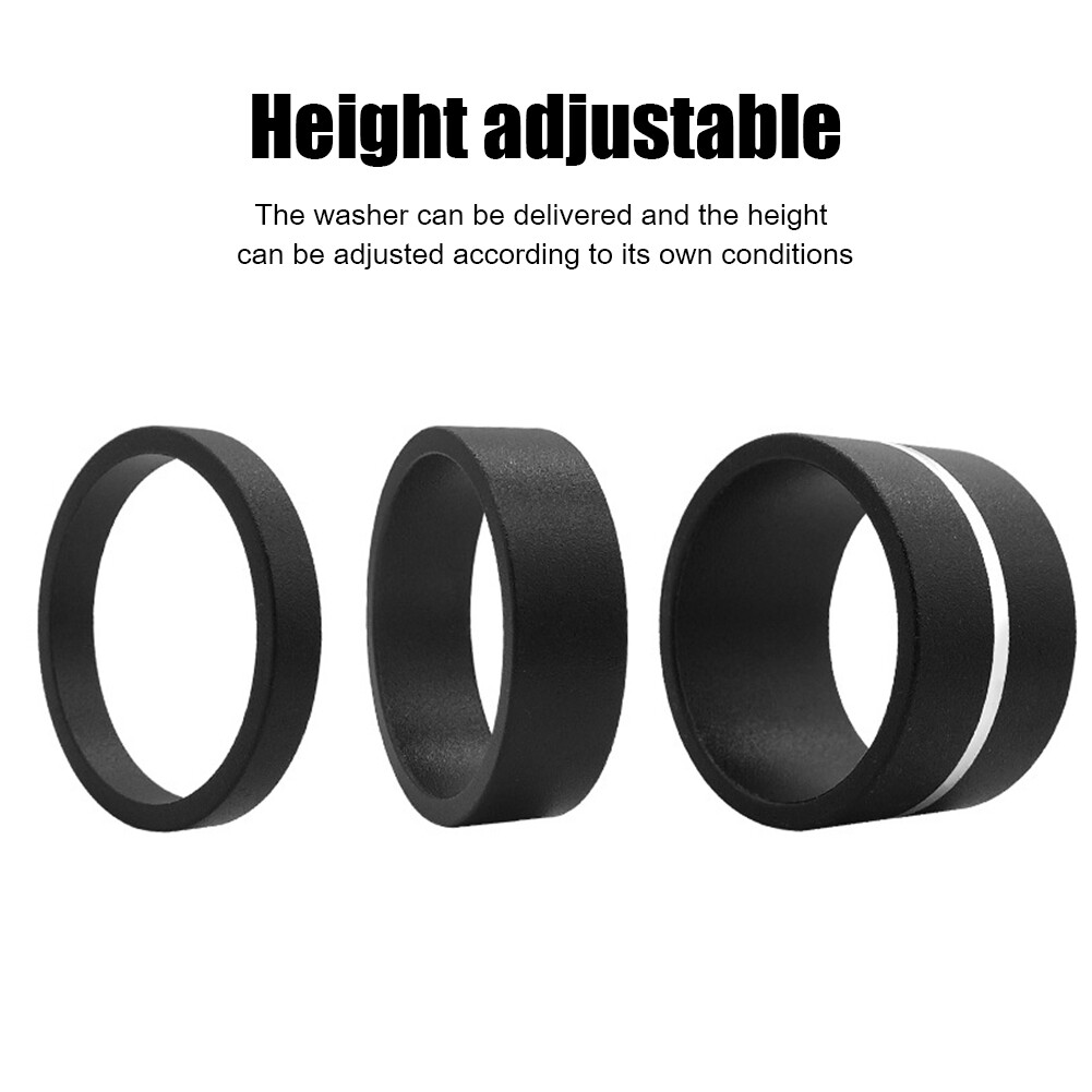 Bike Stem Riser Bicycle Fork Stem Extender Head Up Adaptor (180mm) | eBay