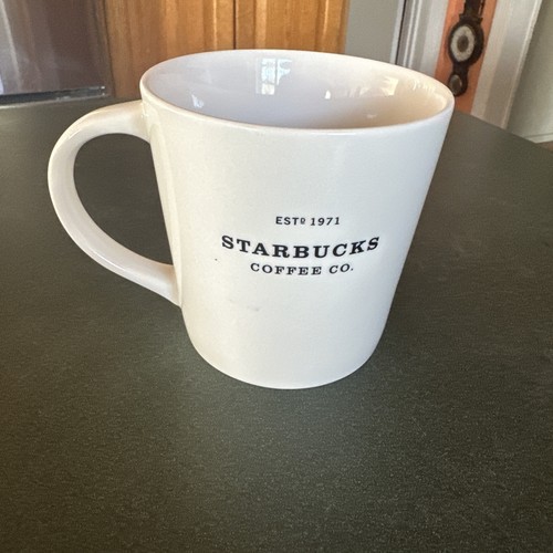 Starbucks 2010 Coffee Co Mug Cup Barista Established Estd 1971 16 Oz | eBay