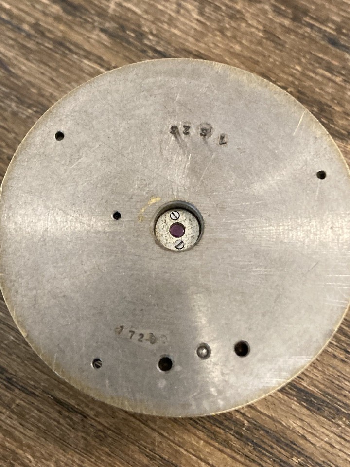 Vintage Watchmaker Vibrating Balance Hairspring Calibration Adjusting ...