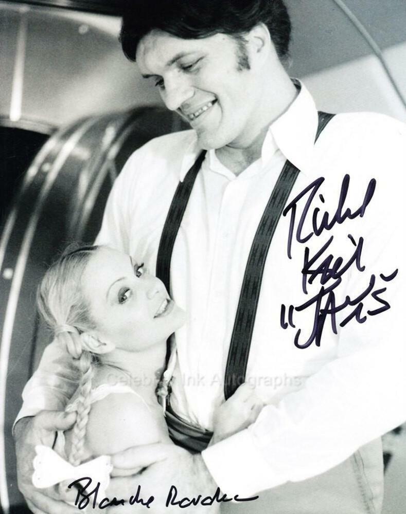 RICHARD KIEL & BLANCHE RAVALEC - James Bond GENUINE SIGNED AUTOGRAPHS ...