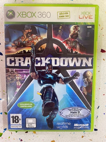 Crackdown Xbox 360 Pal Microsoft Game Studios - Spanish | eBay
