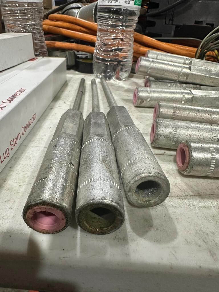 LOT OF 3 3M SC0040 4/0 TERMINATION LUG STEM CONNECTORS W72 | eBay