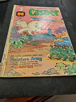 1975 HARVEY COMICS THE FRIENDLY GHOST CASPER MAR NO 178 COMIC BOOK ...