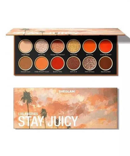Sheglam Stay Juicy LA LOS ANGELES Eyeshadow Palette Authentic New In ...