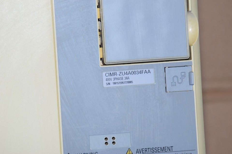 Yaskawa AC Drive Z1B1B034PMB Z1000 Bypass Inverter 3ph 480v 34a CIMR ...