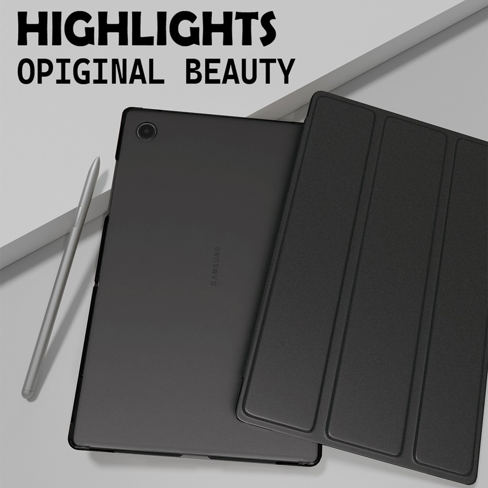 For Samsung Galaxy Tab A8,Tab A9/A9+ S9 FE, S10 lit Smart Cover Flip ...