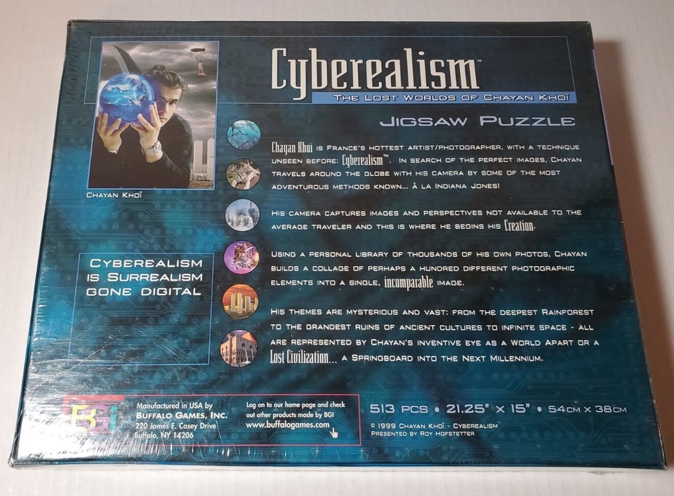 The Lost Worlds of Chayan Khoi Orcas Home Cyberealism 500 Piece Puzzle ...