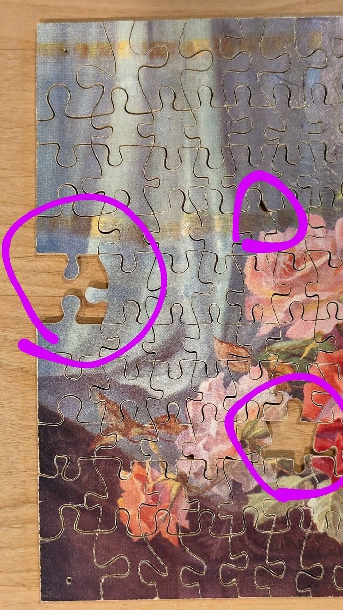 Incomplete Jigsaw Puzzle