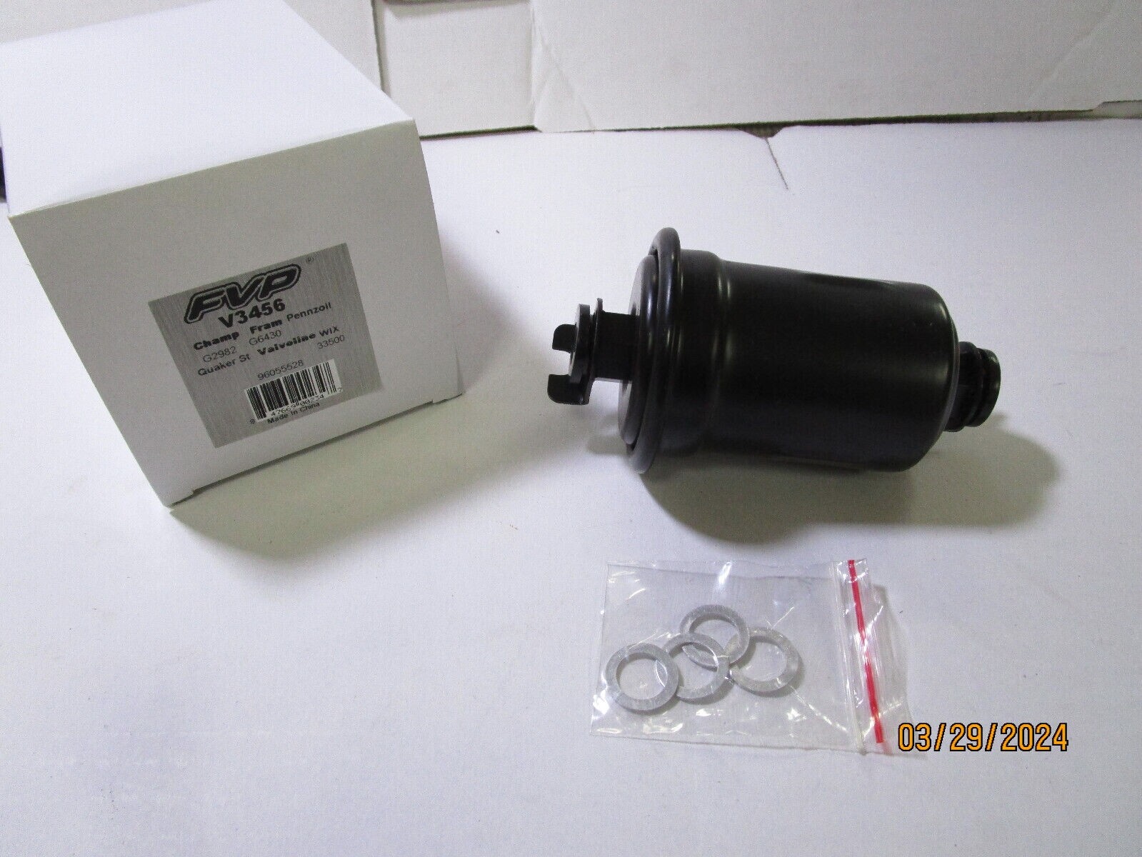 Fuel Filter-Turbo FVP V3456 | eBay