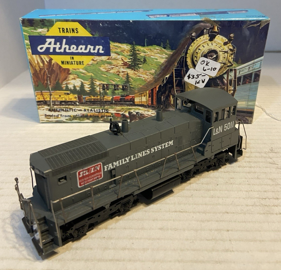 Athearn HO Scale Family Lines System L&N 5011 SW/1500 Switcher Diesel ...