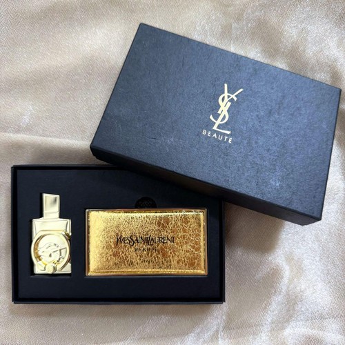 RARE Yves Saint Laurent YSL Phone Ring & Mirror SET Not For Sale ...