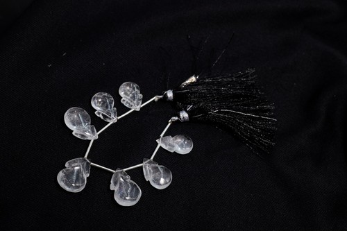 4.25" Natural Fancy Transparent Green Chlorite Gemstone Beads 69 CT ...