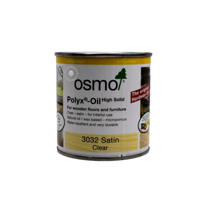 Osmo Polyx Oil Clear SATIN Finish 3032 - 375ml, 750ml, 2.5L | eBay UK