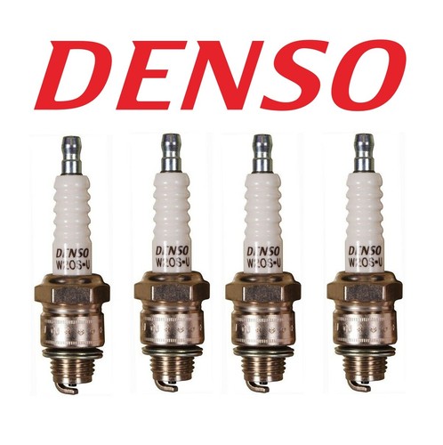 Set of 4 Spark Plugs Denso For Chevy C10 Pickup GMC Sprint Jeep ...