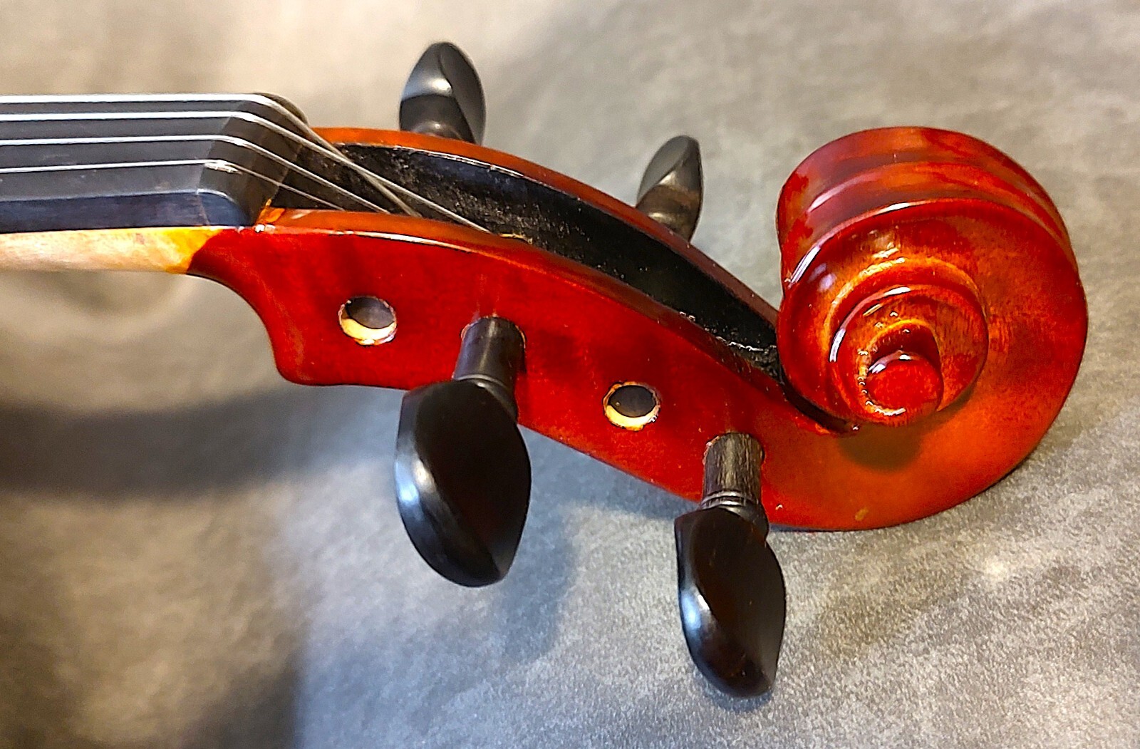 Borg 4/4 Violin, Beautiful Maroon Finish, Premium Case, Bow & Rosin | eBay