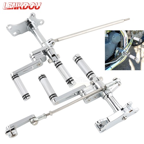 Forward Controls Kit Foot Pegs Levers Linkages For Harley Sportster ...