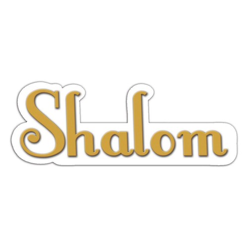 Gift Sticker : Shalom Jewish Religious Christian Evangelical Gospel God ...