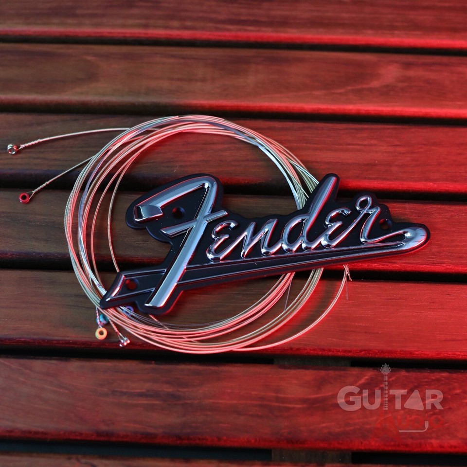 Genuine Fender Amplifier Parts - Blackface Metal Amp Logo Plate with ...