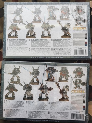 Warhammer 40K Grey Knight Space Marines 2 New Packs 10 Models Total | eBay