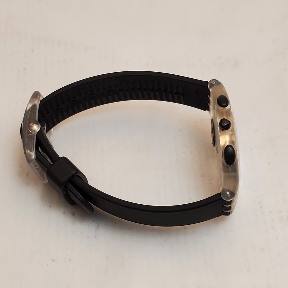 DOWN THE LINE SWATCH CHRONO SUYK110 BLUE SWISS MADE MEN'S WATCH NEW ...