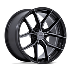 [ 4 ] Niche Wheels Nc279 Prodigy 5 - Gloss Black Dark Tinted Clear 5x4 ...
