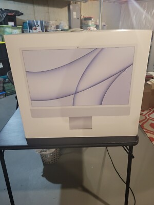 iMac Silver Apple Computer - 24" Screen - 8GB Memory / 256GB Storage ...