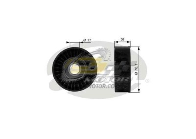 Gates Engine Idler Pulley For Ford Falcon 04-05 4.0 XR6 Turbo (BA) Ute ...