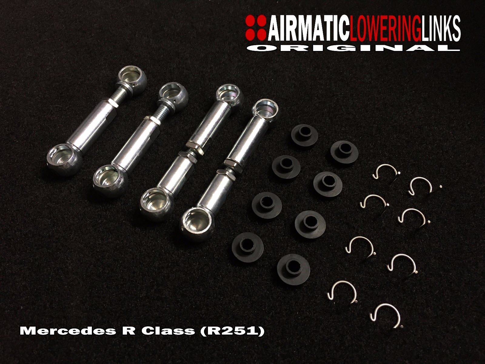 MERCEDES R CLASS R320 R500 R55 R63 (R251) AIR SUSPENSION Lowering Kit ...