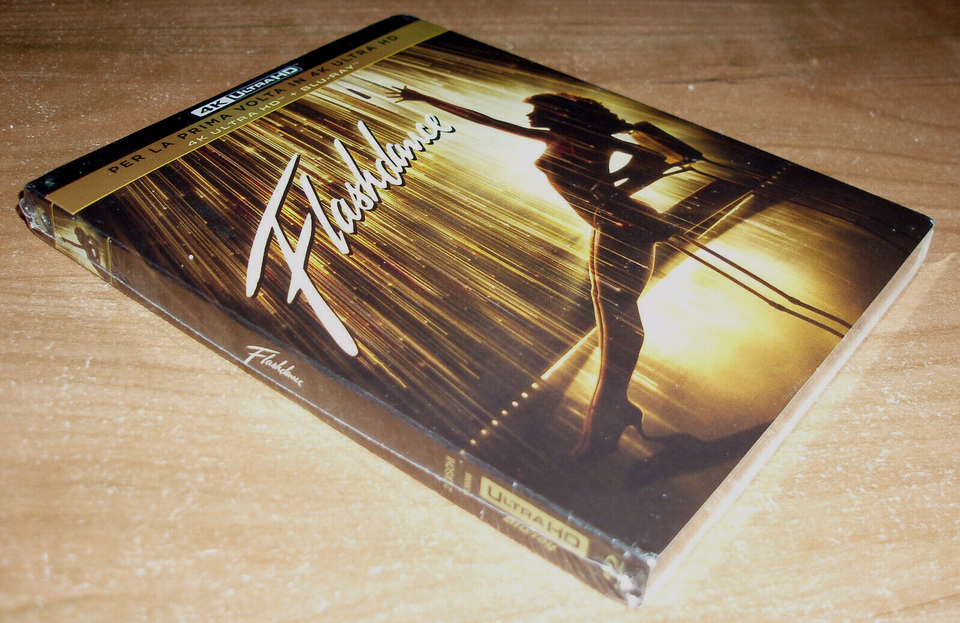 FLASHDANCE 4K UHD + BLU-RAY Slipcover New Sealed Drama Romance | eBay