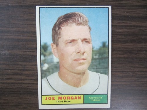 1961 Topps # 511 Joe Morgan Card Cleveland Indians | eBay