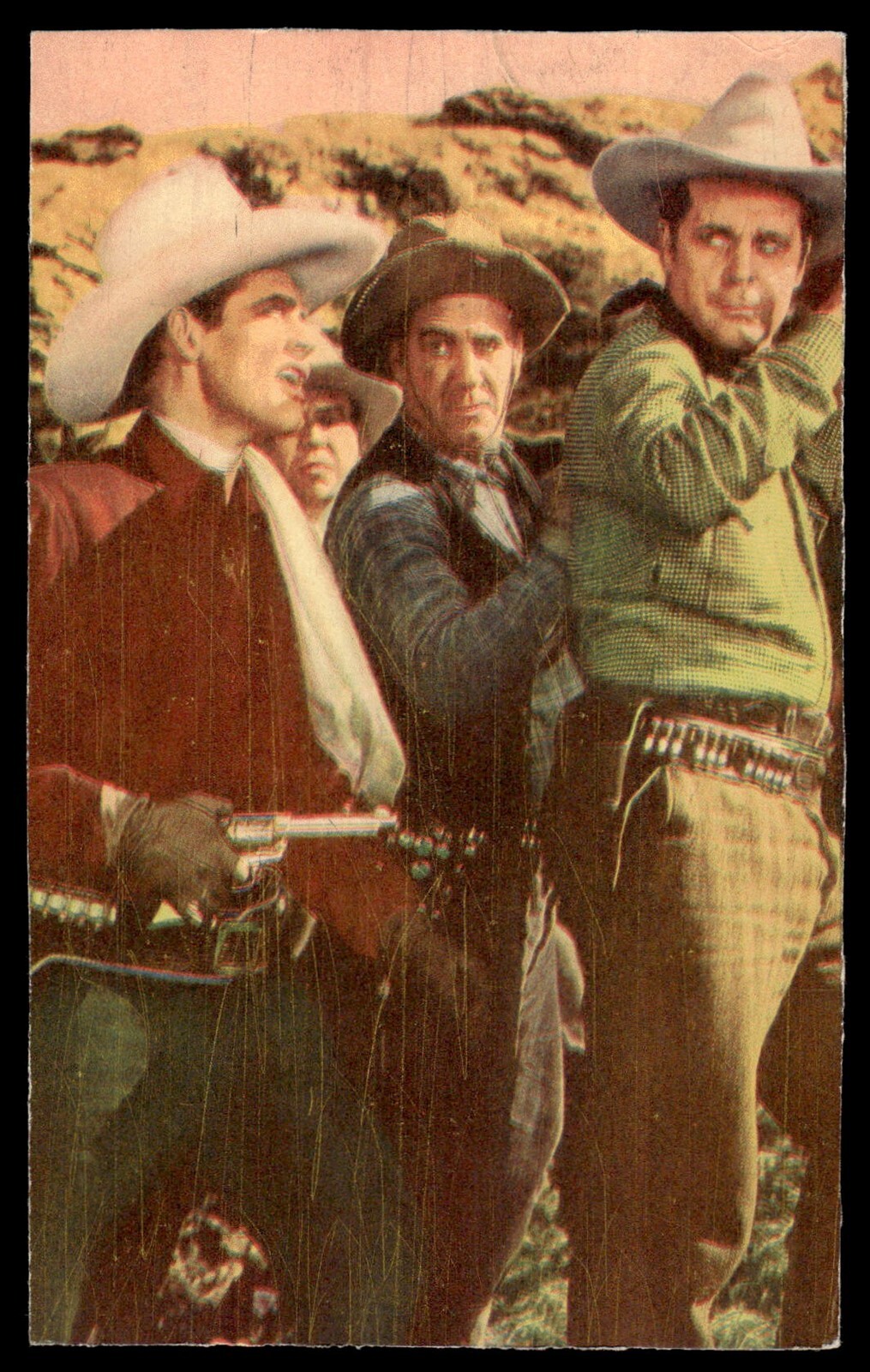 1920s-30s Arcade Style Card Western #46 Charles Starrett "Law Of The ...