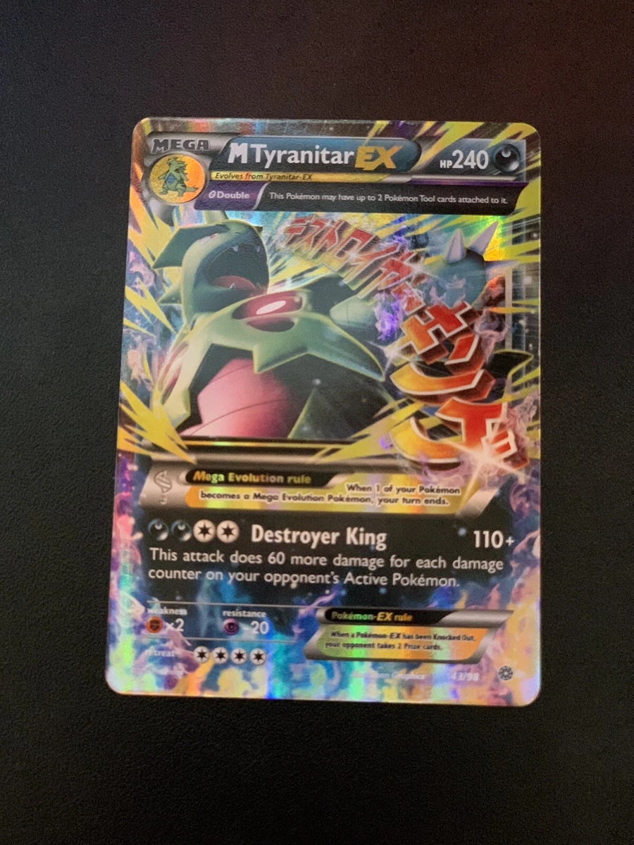 Mega Tyranitar Card